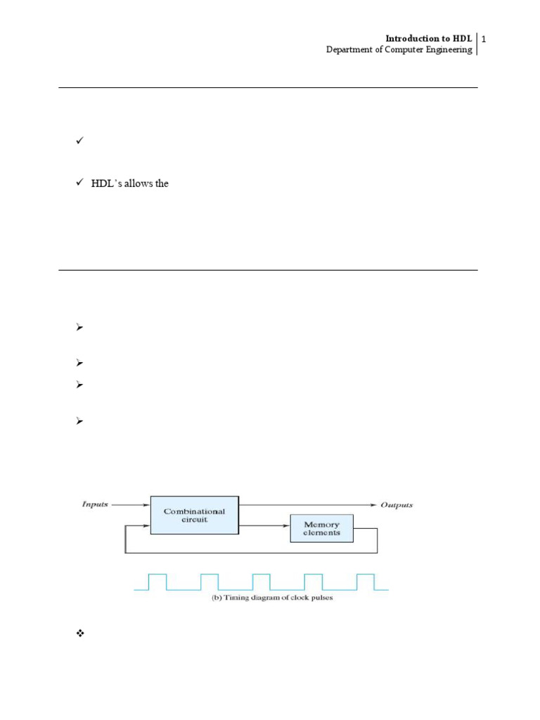 Lecture Notes 1 Sequential Circuits | PDF