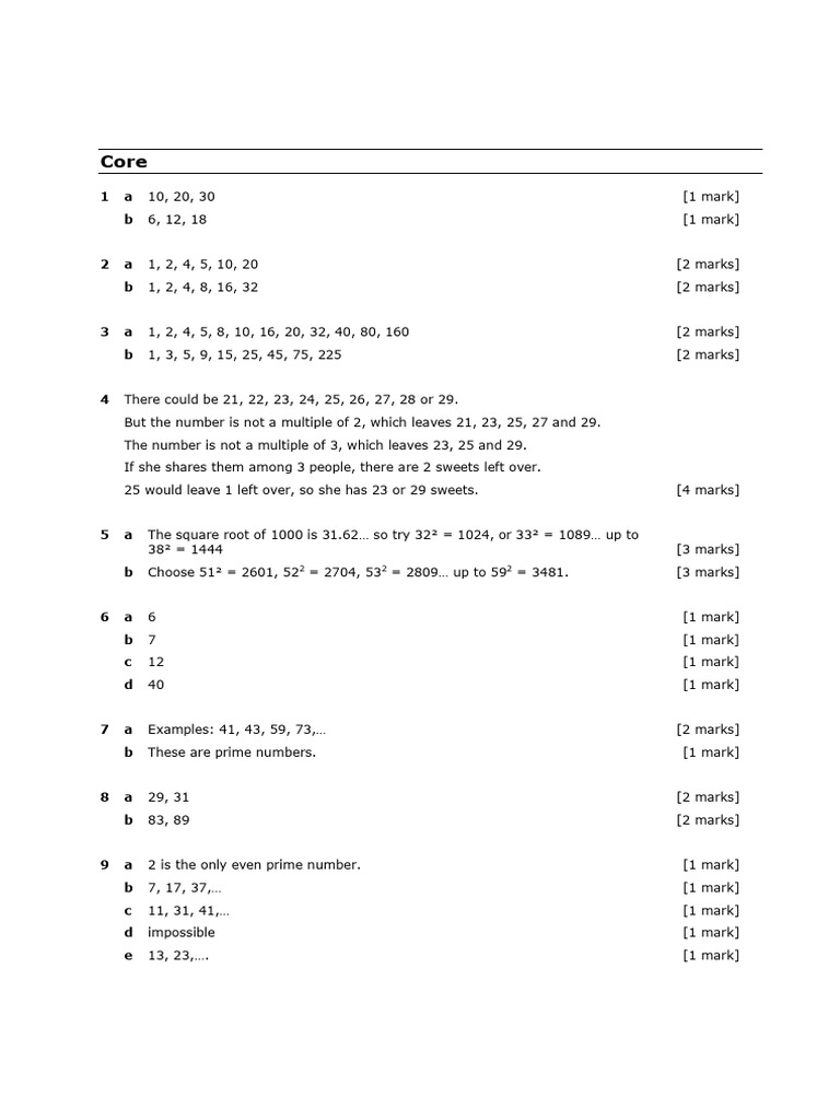 Chapter 1 Answers | PDF