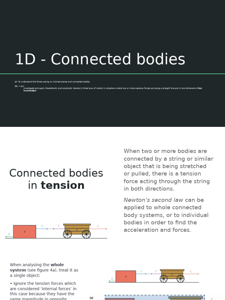 1D - Connected Bodies | PDF