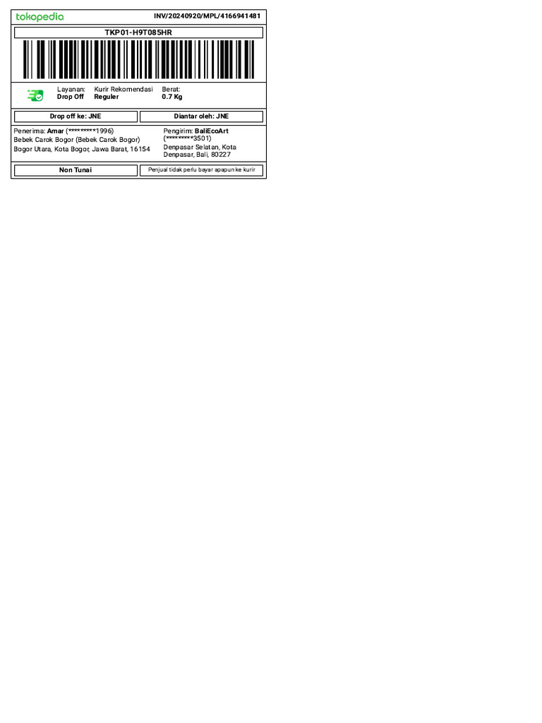 Shipping Label | PDF