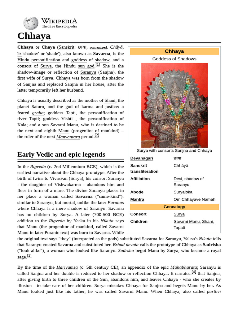 Chhaya | PDF