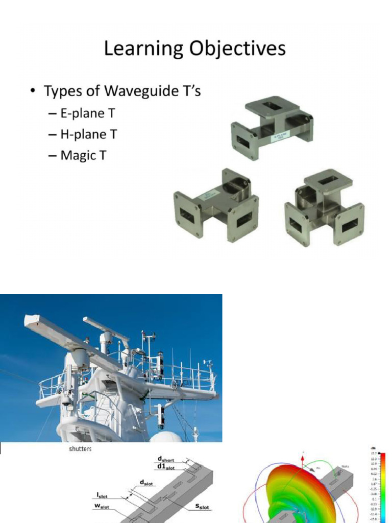 8-Waveguide (Introduction), 3-Port NWs - E-Plane Tee, H-Plane Tee-23-07 ...