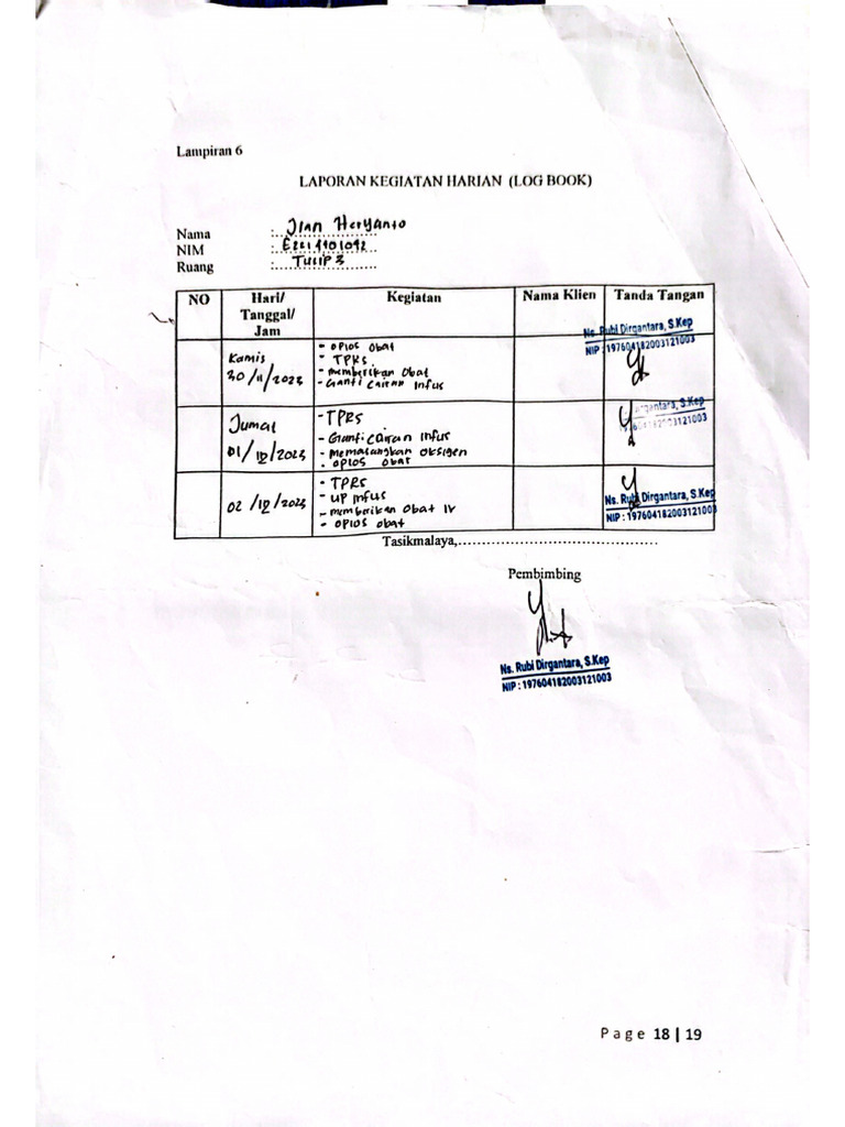 Log Book | PDF