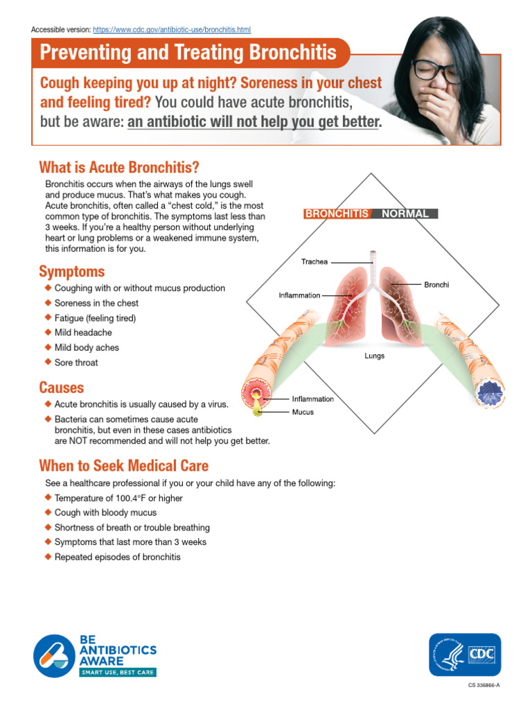 Preventing and Treating Bronchitis 508 | PDF