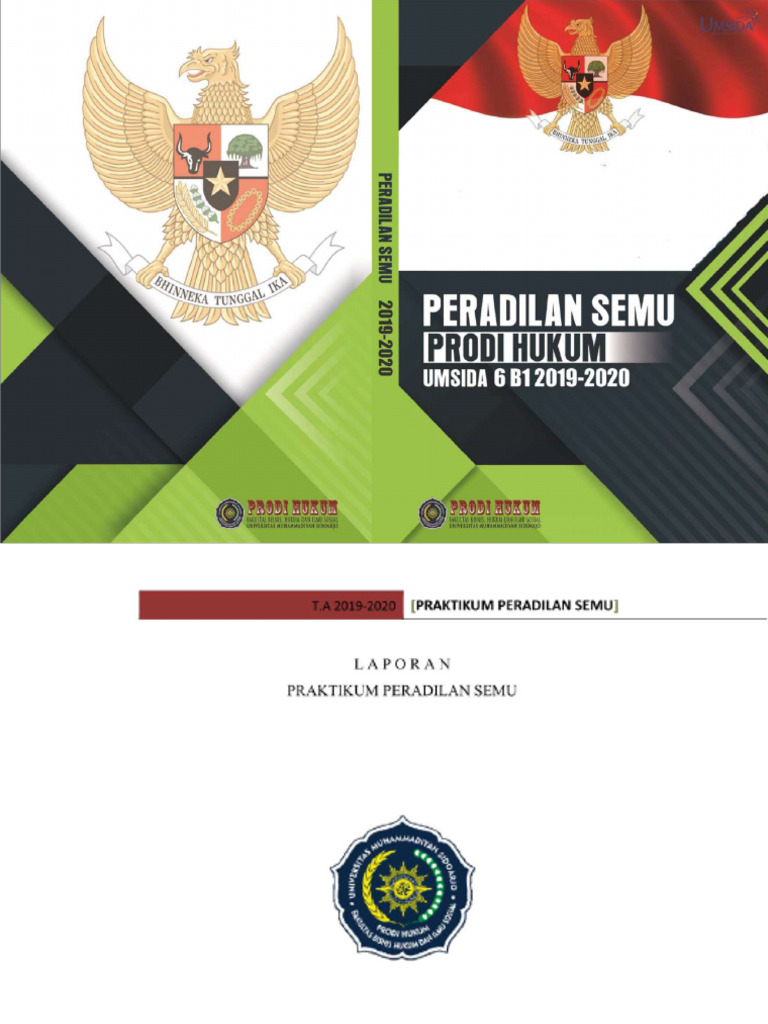 Laporan Praktikum 6 B1 Peradilan Semu Compressed | PDF