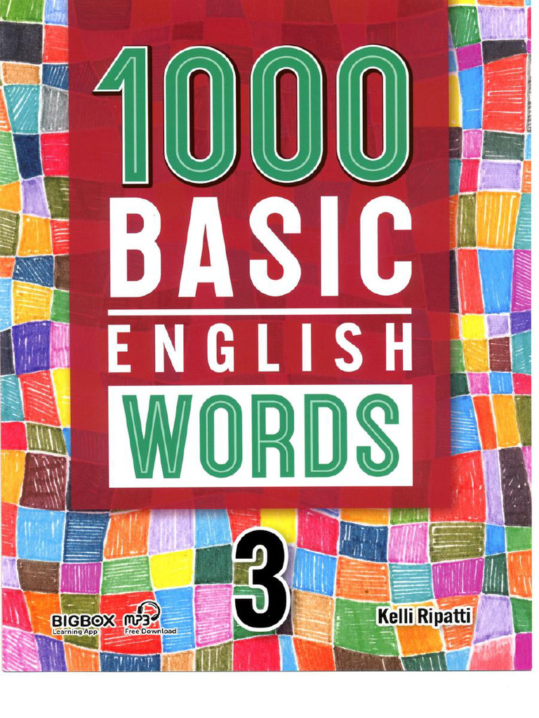 1000 Basic English Words 3 | PDF