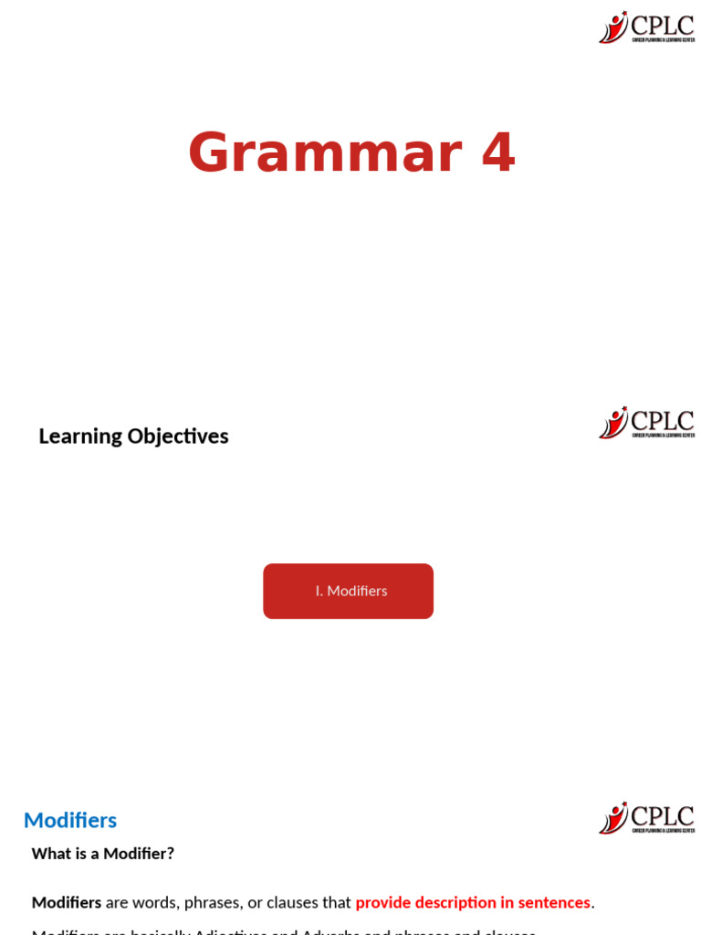 Grammar 4 | PDF