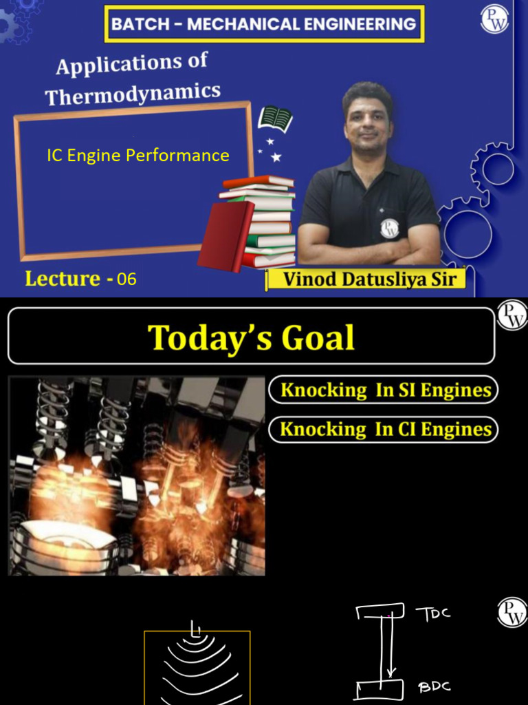 IC Engine Performance 06 - Class Notes | PDF