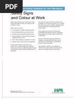 5S Color Chart: Equipment Safety | PDF | Occupational Safety And Health ...