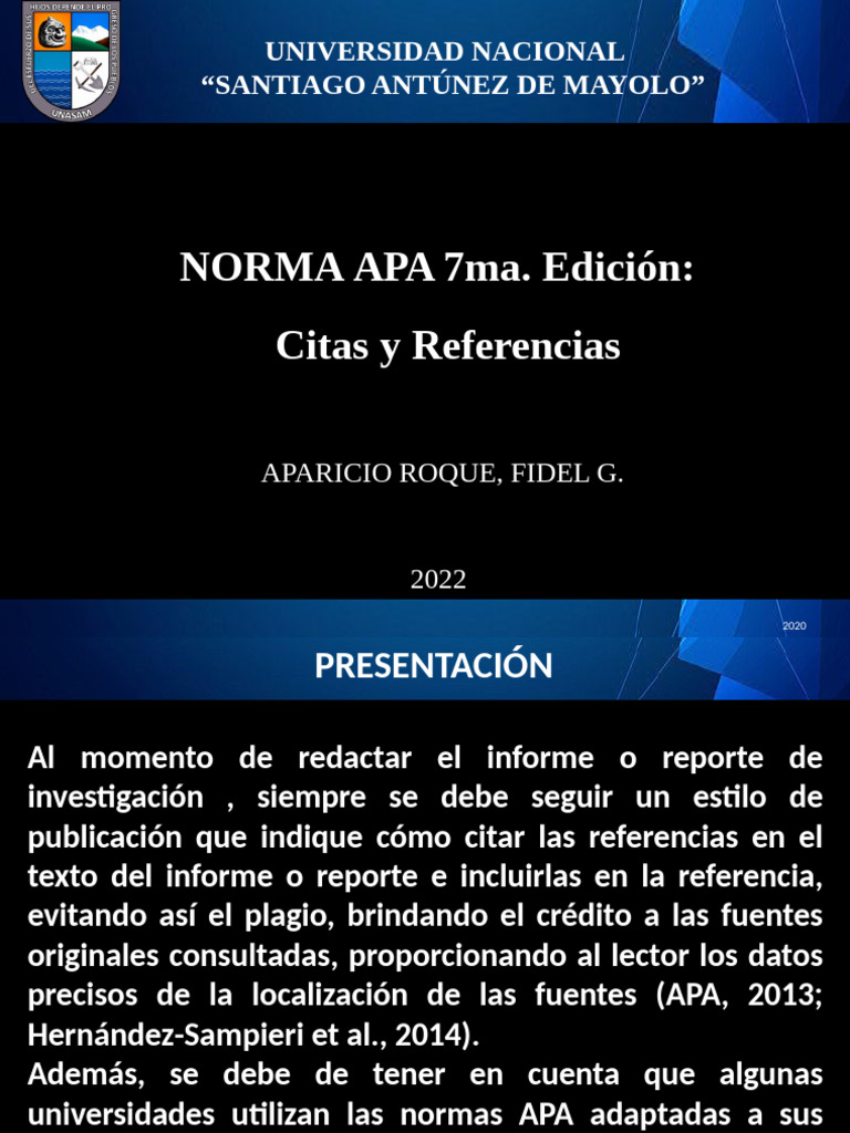Normas Apa 7ma Final Parte 2 | PDF