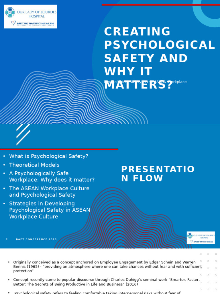 Baft 2023 Presentation Psych Safety | PDF