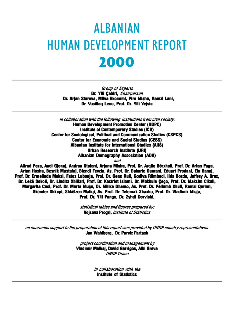 Undp HDR | PDF