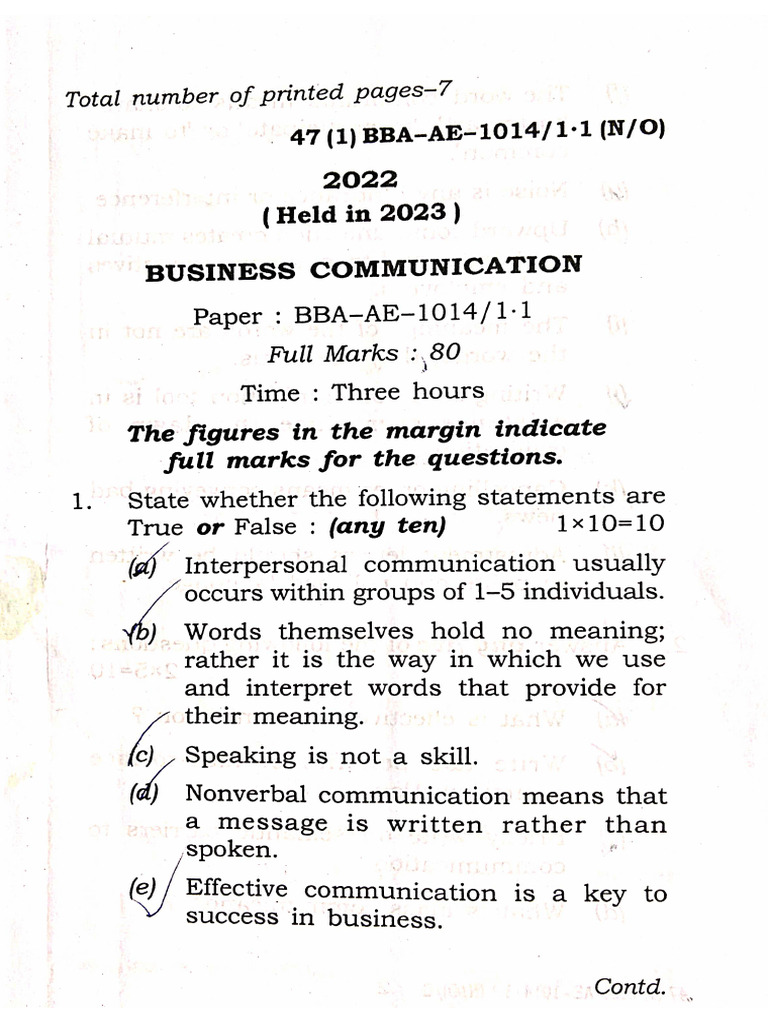 Business Communication | PDF