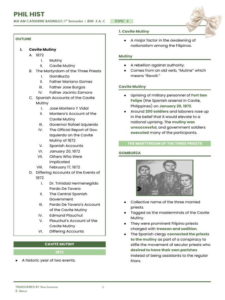 Phil Hist Topic 3 PDF | PDF