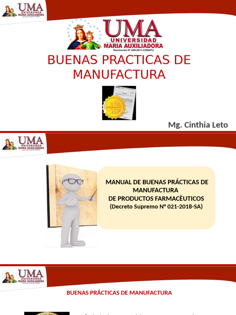 Buenas Practicas de Manufactura | PDF