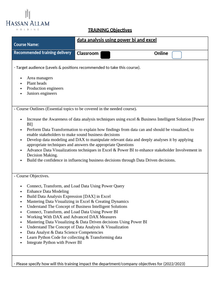 data analysis using power bi and excel | PDF