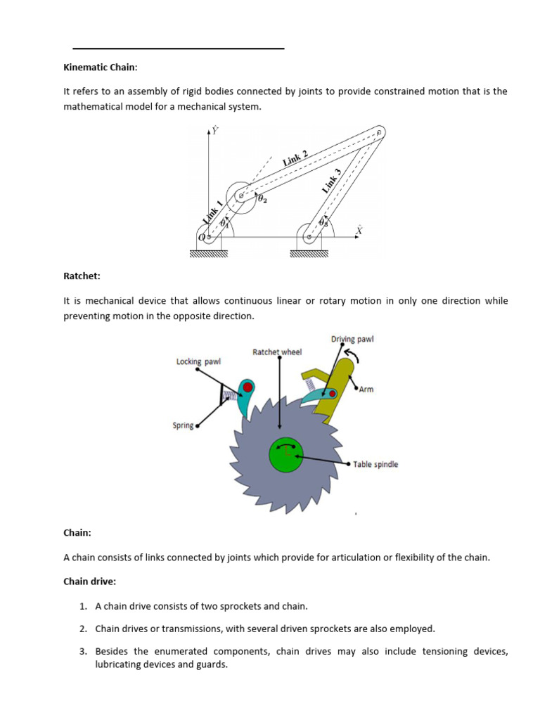 Unit V - 3 - Overview of Mechanical Actuation System | PDF | Gear ...