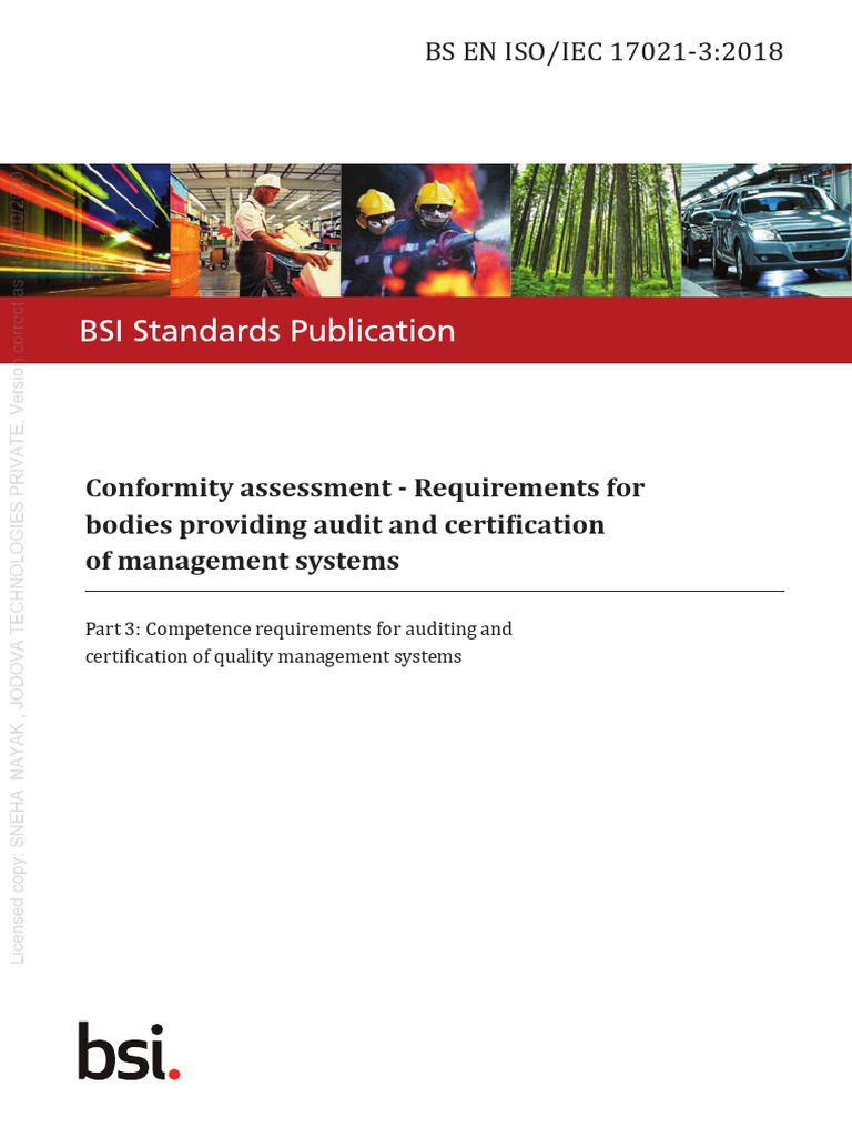 BS EN ISO-IEC 17021-3-2018--[2020-10-28--02-56-25 AM] | PDF