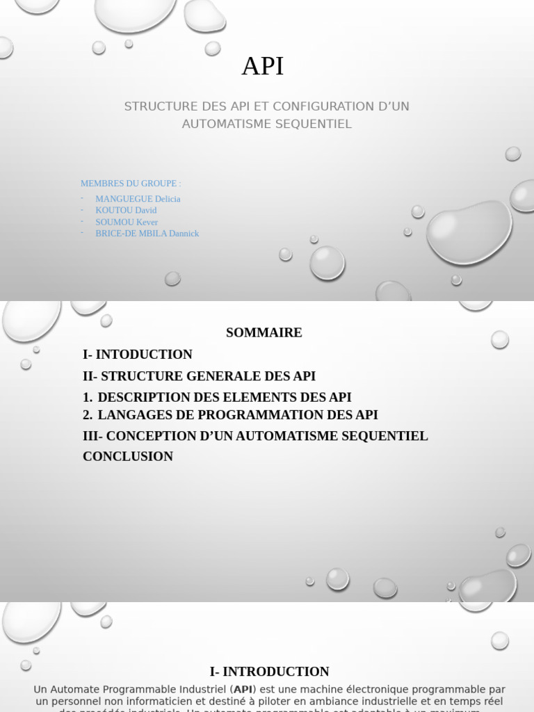 Structure et Programmation des API | PDF | Technology & Engineering