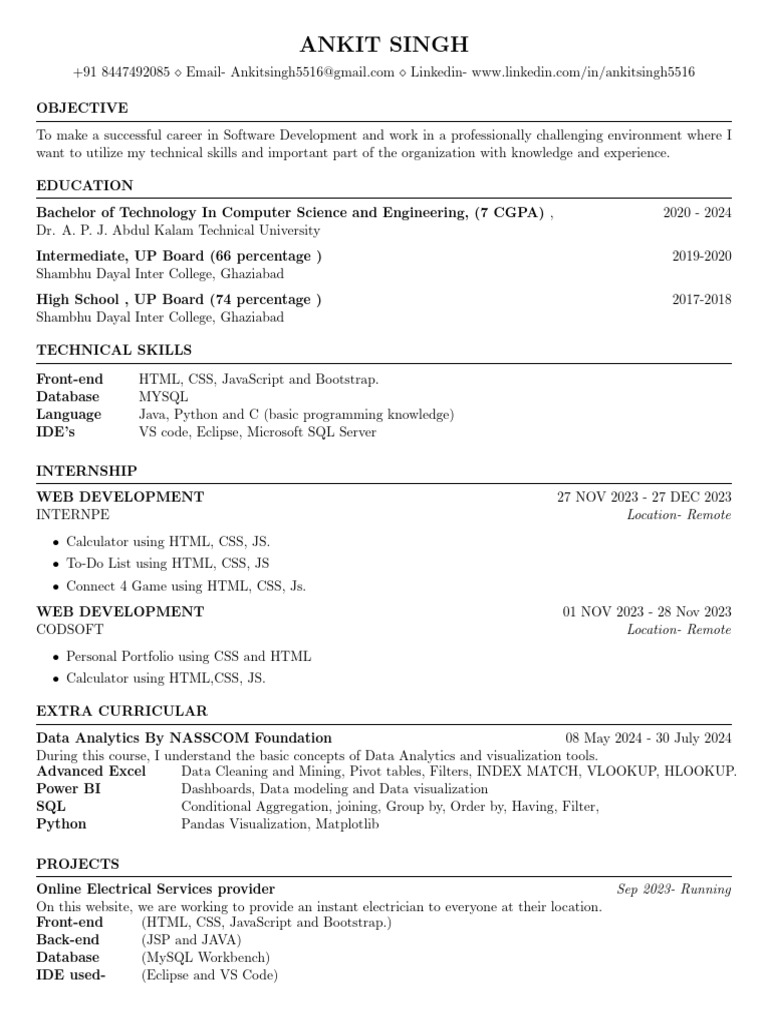 FAANGPath Simple Template 1 | PDF