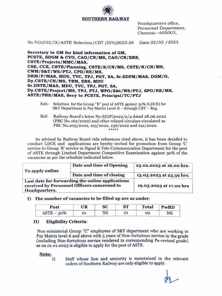 G23005 Notification | PDF