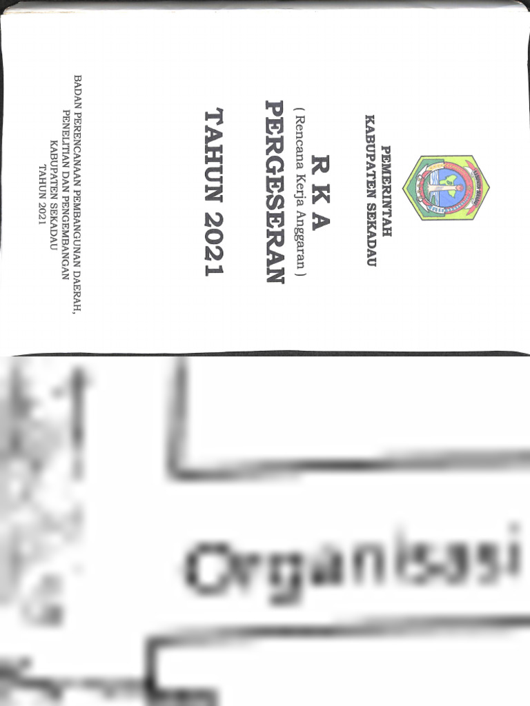 RKA_TA_2021 BAPPEDALITBANBG | PDF