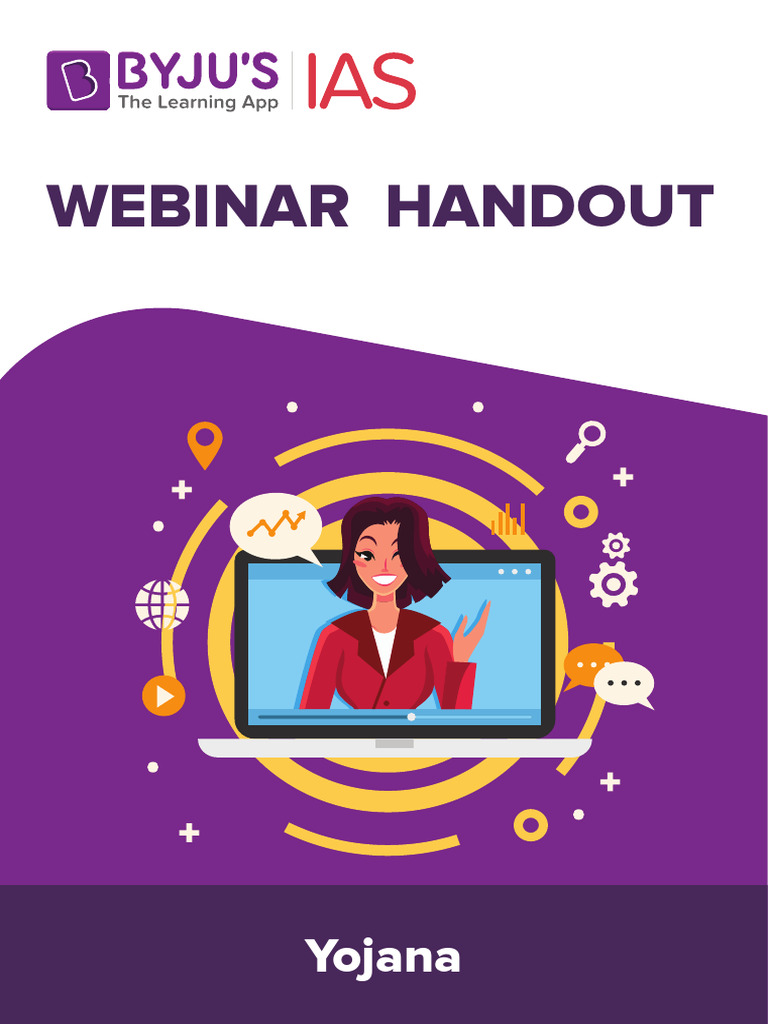 Webinar - Gist of Yojana April 2020 | PDF