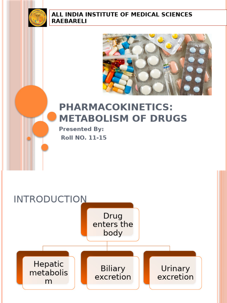 Pharma Seminar | PDF | Drug Metabolism | Wellness