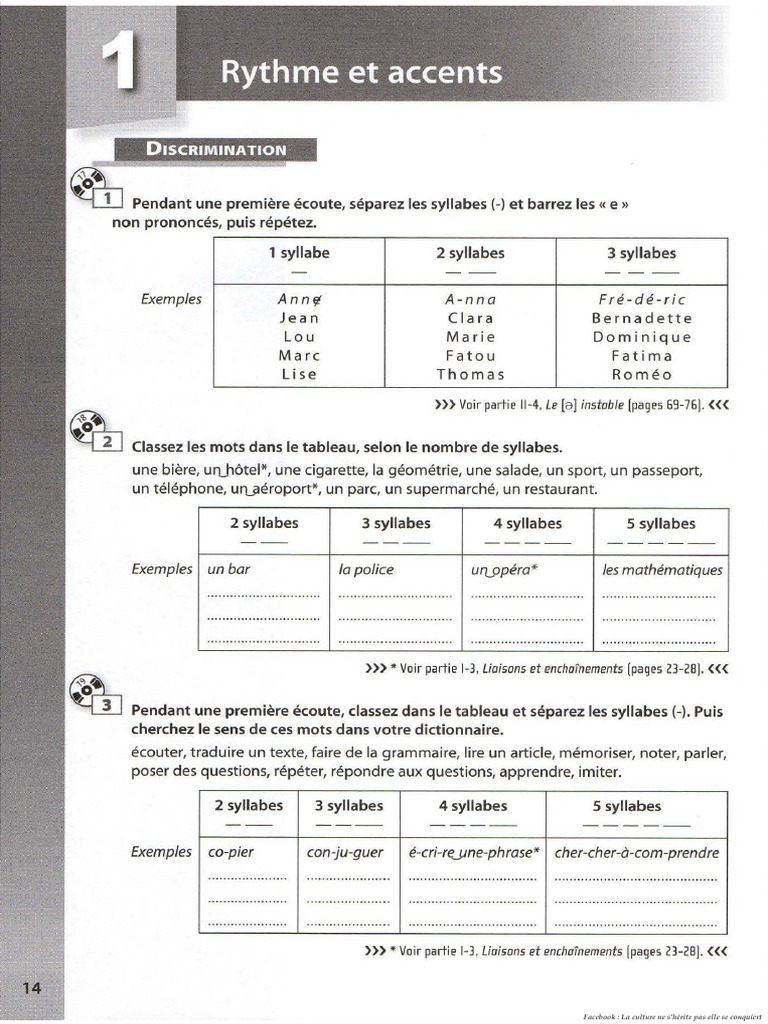 Rythme, Accent, Intonation, Liaison, Enchaînement | PDF