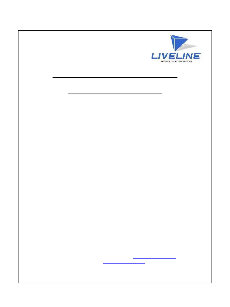 INSTRUCTION MANUAL FOR 110V 15A BATTERY CHARGER-099-14BC (2 NOS.) Sads ...