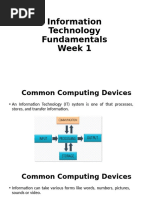 Introduction To Computing 1st Year 1st Semester | PDF | Personal ...