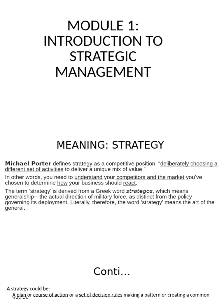 Module 1 - For Drive | PDF