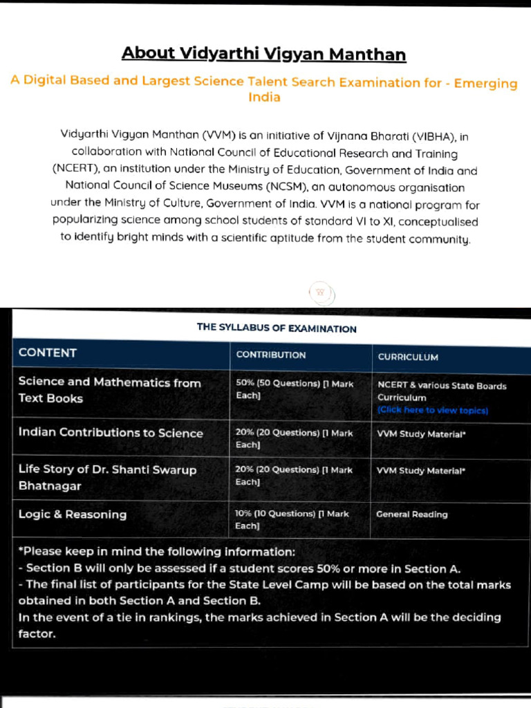 VVM Exam 24-25 | PDF