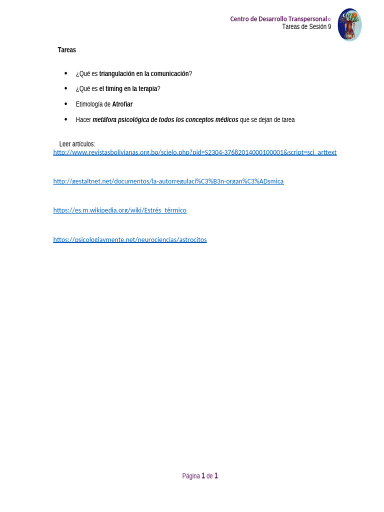 Epi Tareas Sesión 9 | PDF