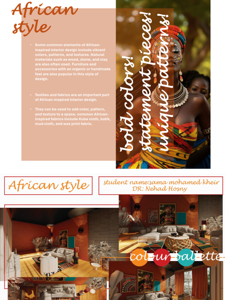 Interior African Style | PDF