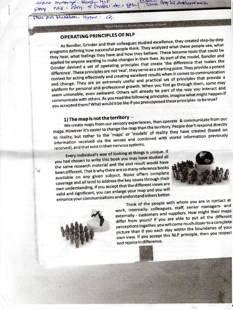 OPERATING PRINCIPLES OF NLP | PDF