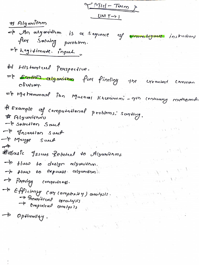 Daa Unit 1 To 4 (Complete) | PDF