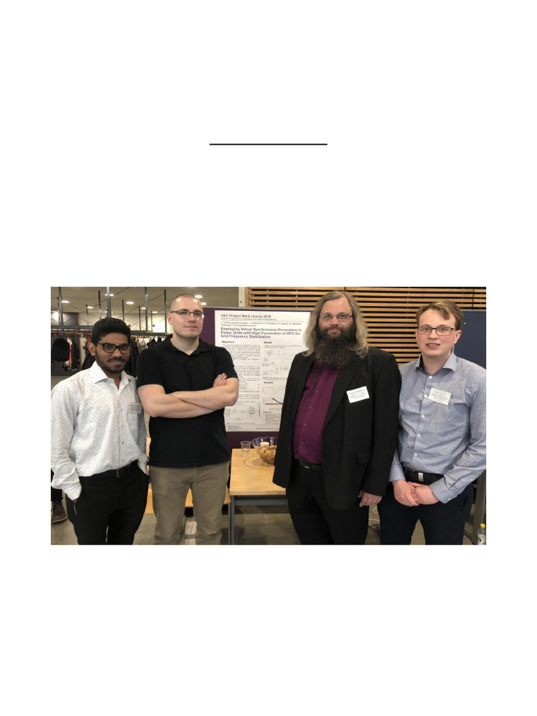 Employing Virtual Synchronous Generators In Power Grids With High Penetration Of Res For Grid