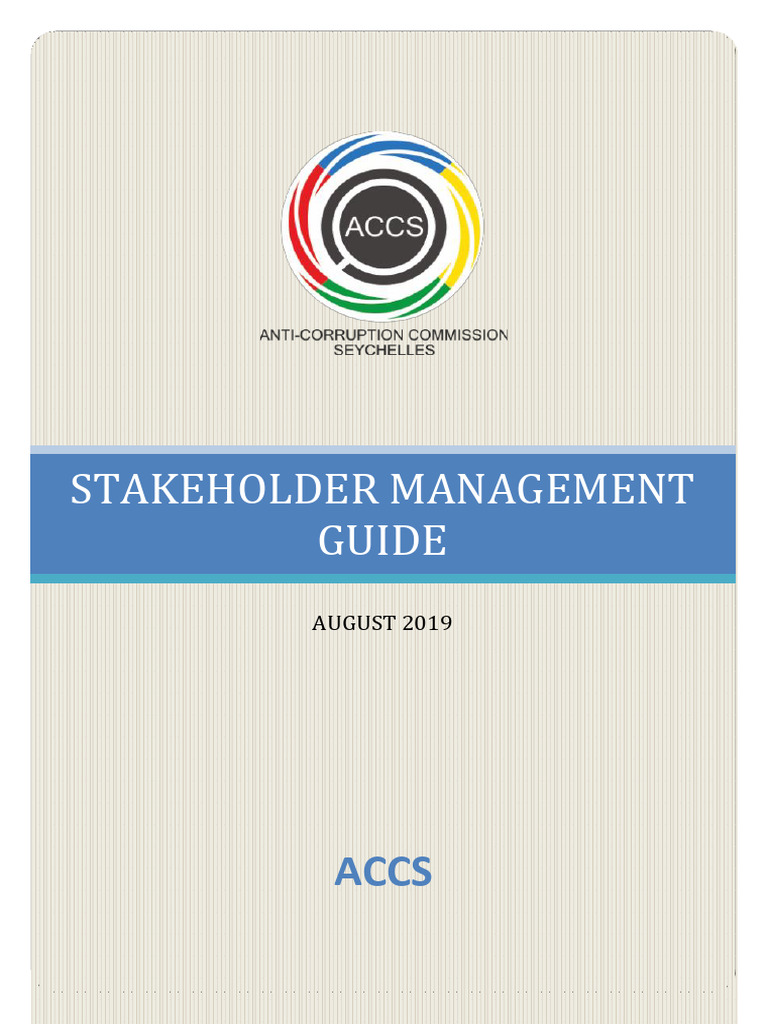 Stakeholder Management Guide | PDF