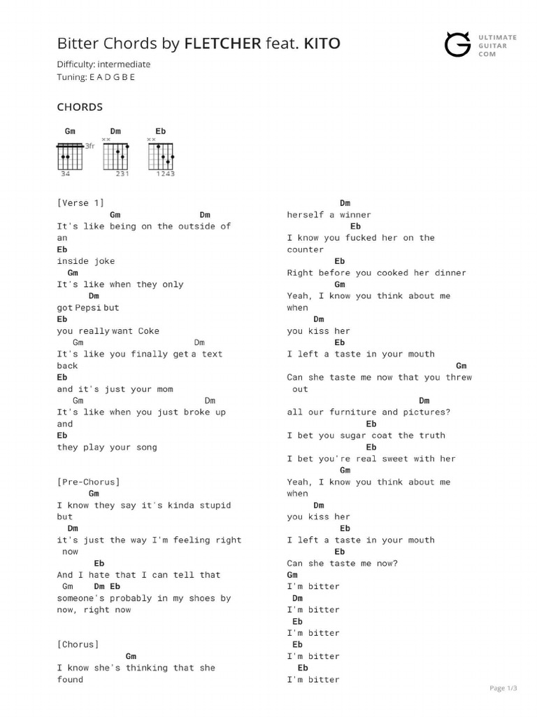 Bitter Chords | PDF