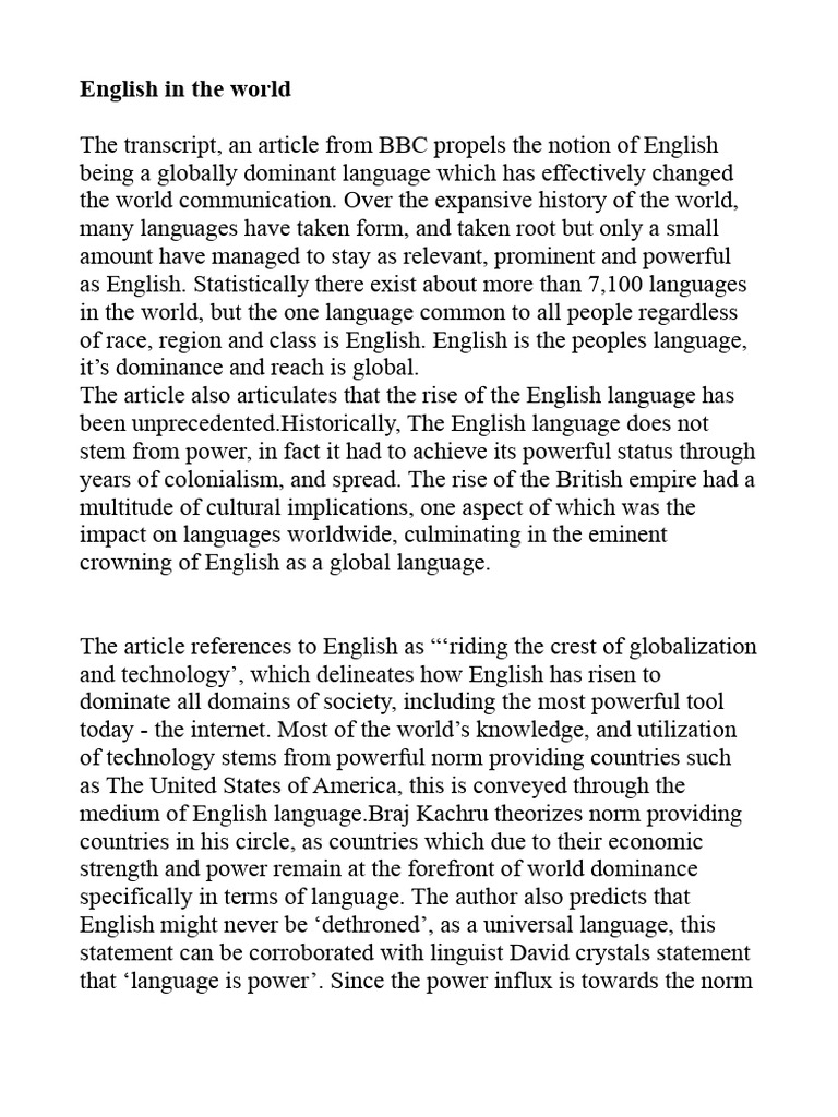 English A Level | PDF