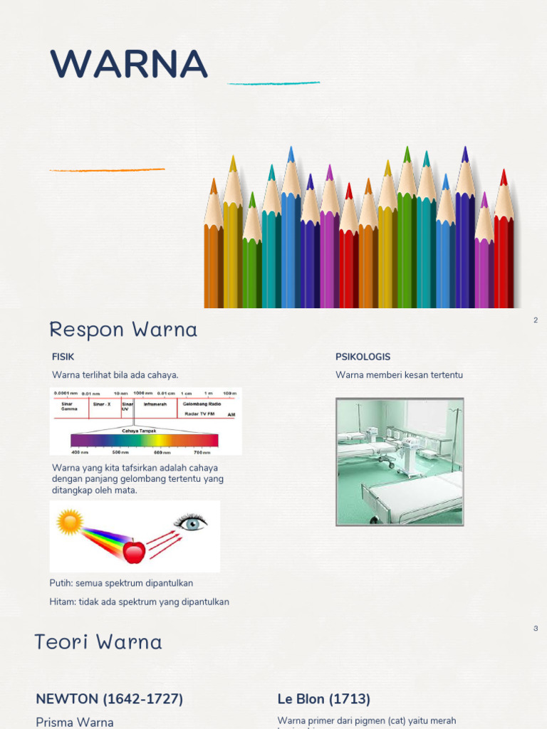 Teori Warna dalam Media Elektronik | PDF