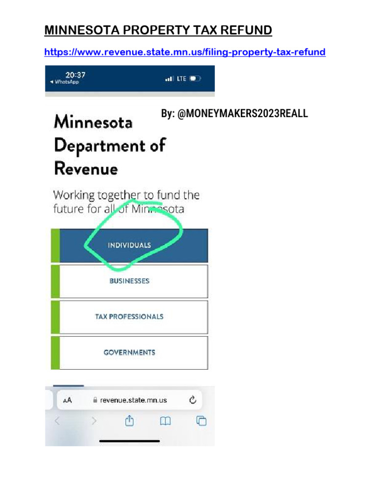 Minnesota Tax Ui Meth | PDF