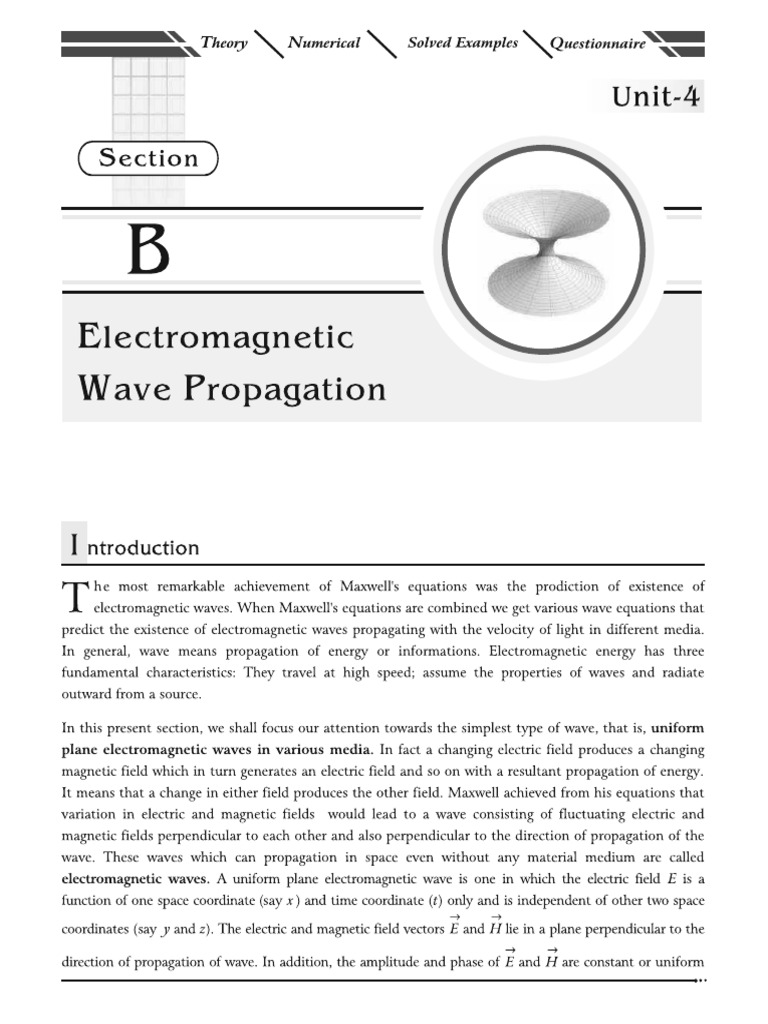 EM Wave Propagation | PDF