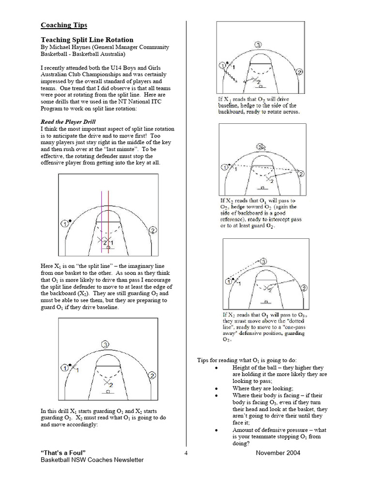 Split-Line Rotations | PDF