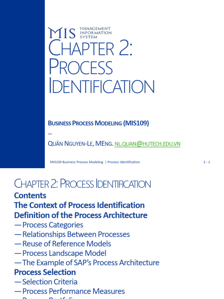 MIS109 Chap02 | PDF