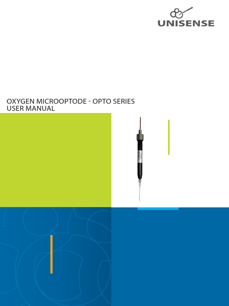 2020.03 MicroOptode Opto Series Manual SG | PDF