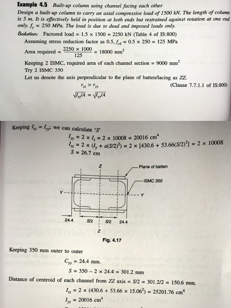 Example_design_battened_column | PDF