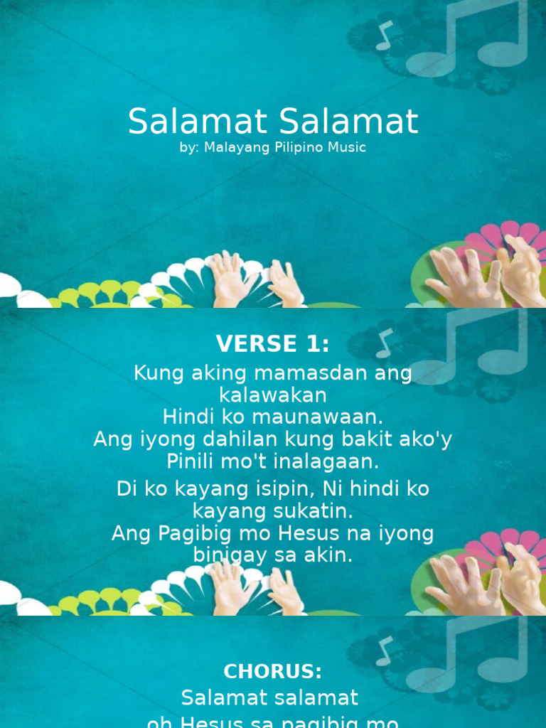 Salamat Salamat | PDF
