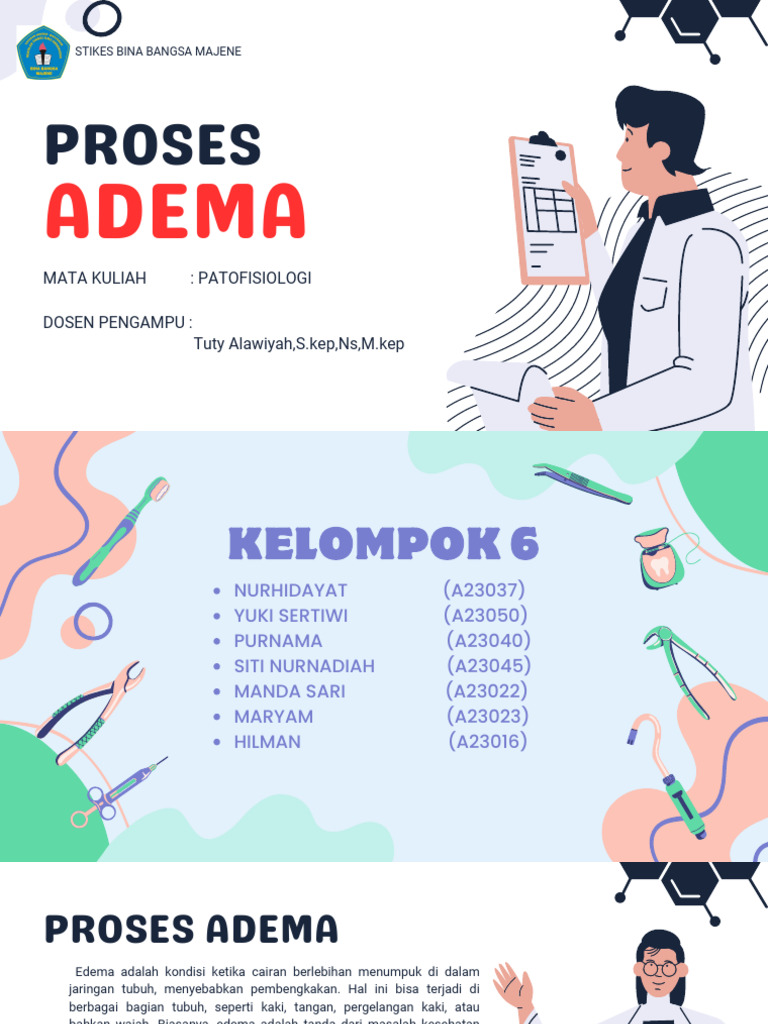 Proses dan Mekanisme Edema | PDF | Medical Specialties